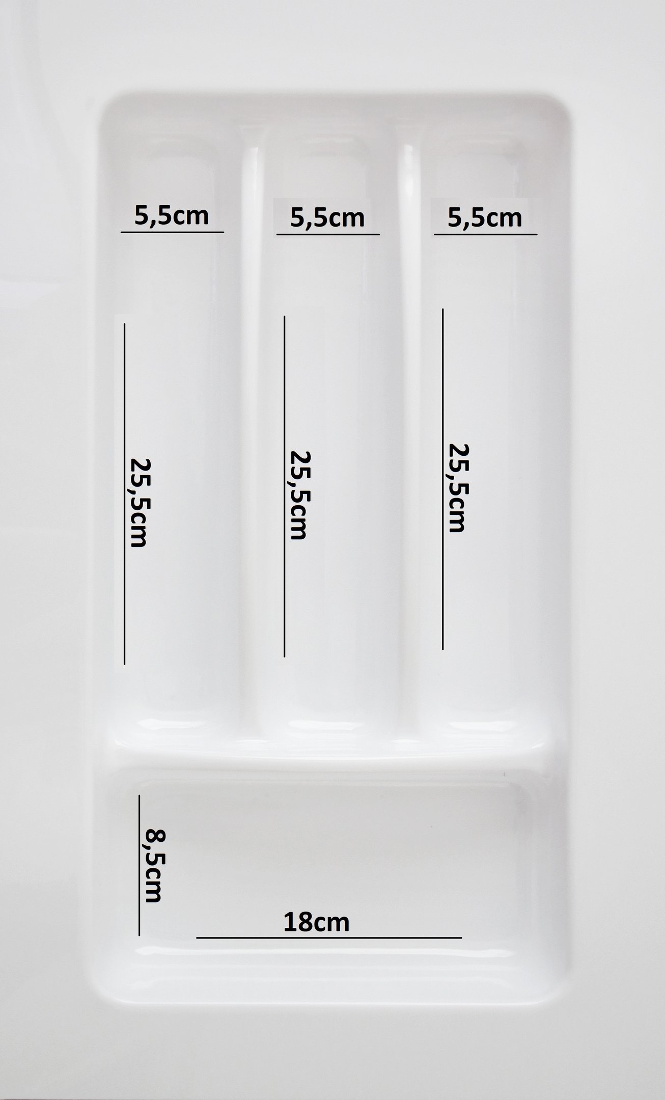 Organizador de talher ajustável Medidas máximas: 27cm X 44,5cm) OG-119 ...