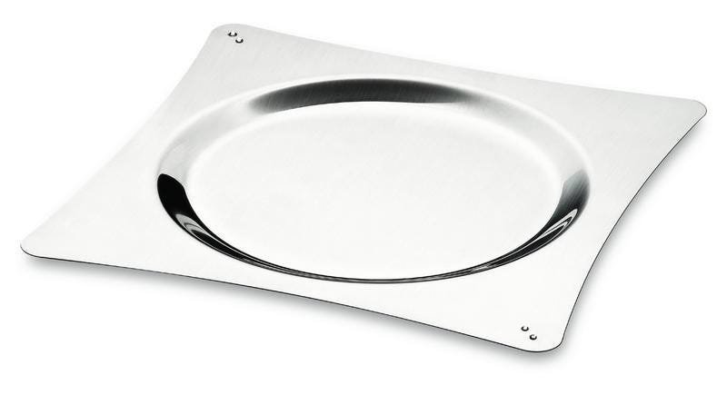 Sousplat Oriente Crystal Aço Inox Tramontina | MadeiraMadeira