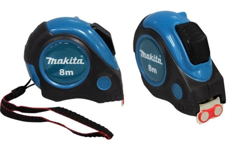 Trena Métrica de 8 Metros com Imã Makita Mod. P-72986 | MadeiraMadeira