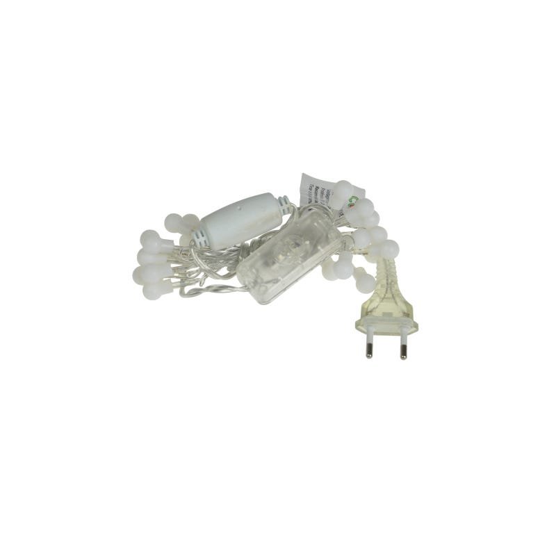 Fio de Luz LED Decorativo 20 Lâmpadas À Pilha (Aa) | MadeiraMadeira