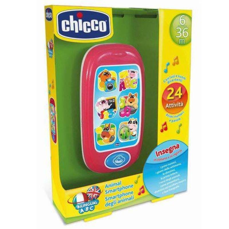 78530 Chicco Educativo Smartphone Animal | MadeiraMadeira