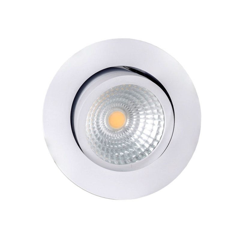 Spot de Embutir Base Redonda Easy LED com Driver 7W 6400K Branco ...
