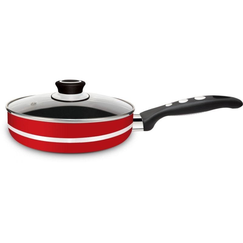 Frigideira Alta Gourmet Red 24 - Eirilar | MadeiraMadeira