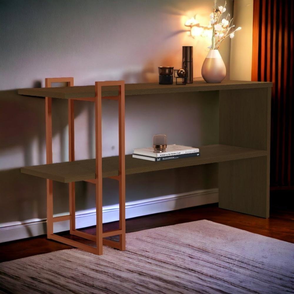 Aparador Jb 4034 Canela e Bronze Bechara | MadeiraMadeira