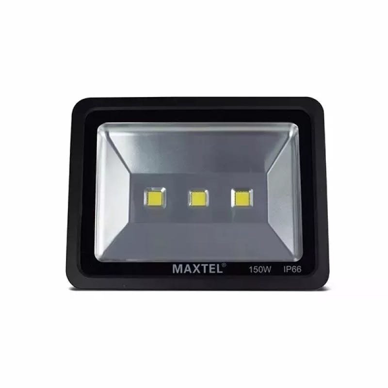Refletor Led 150W Maxtel Branco Frio IP66 Bivolt | MadeiraMadeira
