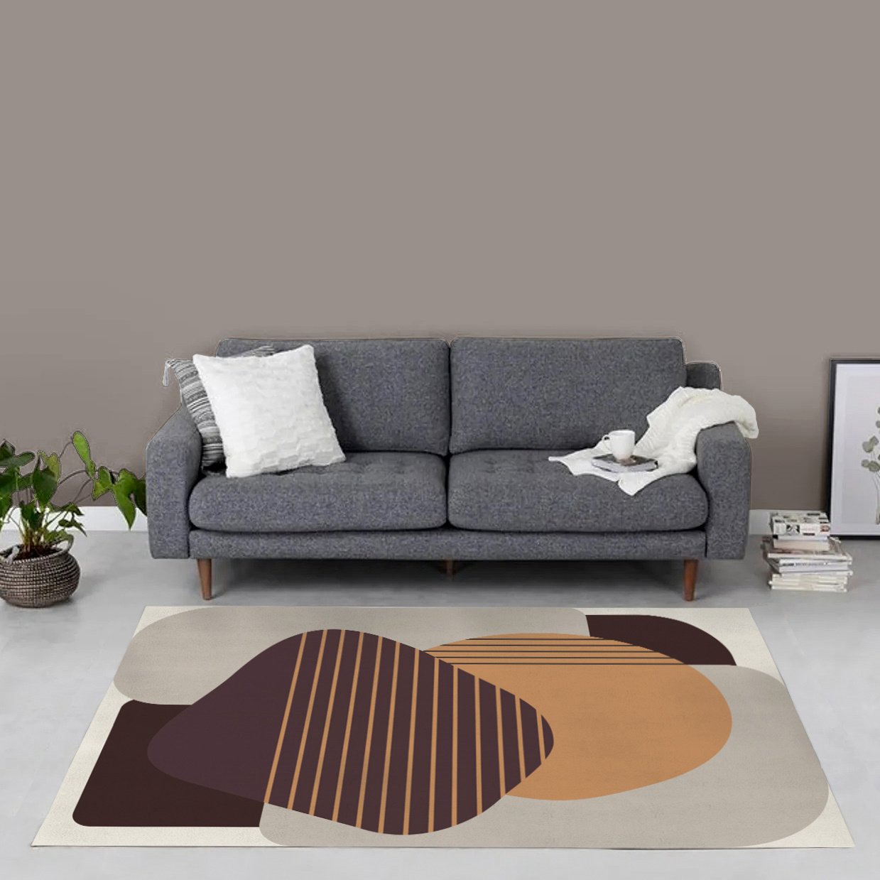 Tapete Bernadine Rishon Veludo 140x200cm Antiderrapante Fastlar Tapete ...