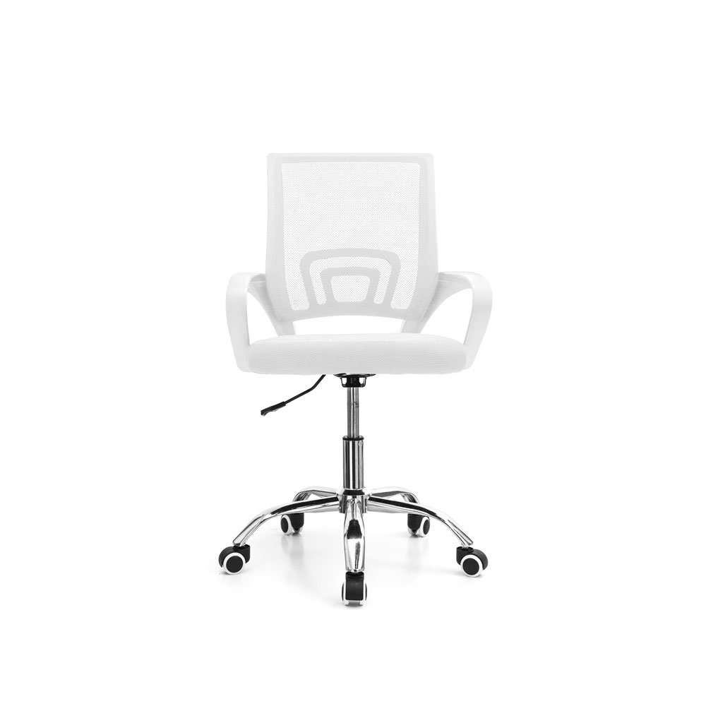 CADEIRA DE ESCRITORIO PCTOP HOME OFFICE FIT BRANCA - 1001 | MadeiraMadeira