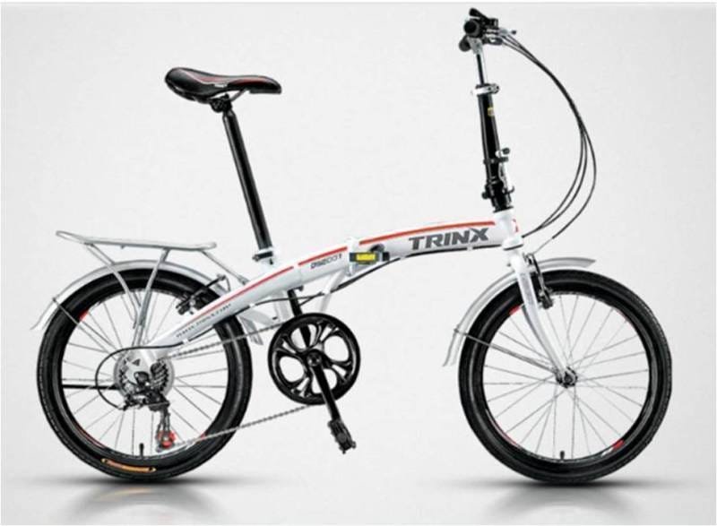 Bicicleta dobrável aro 20" Trinx Shimano 7 velocidades | MadeiraMadeira