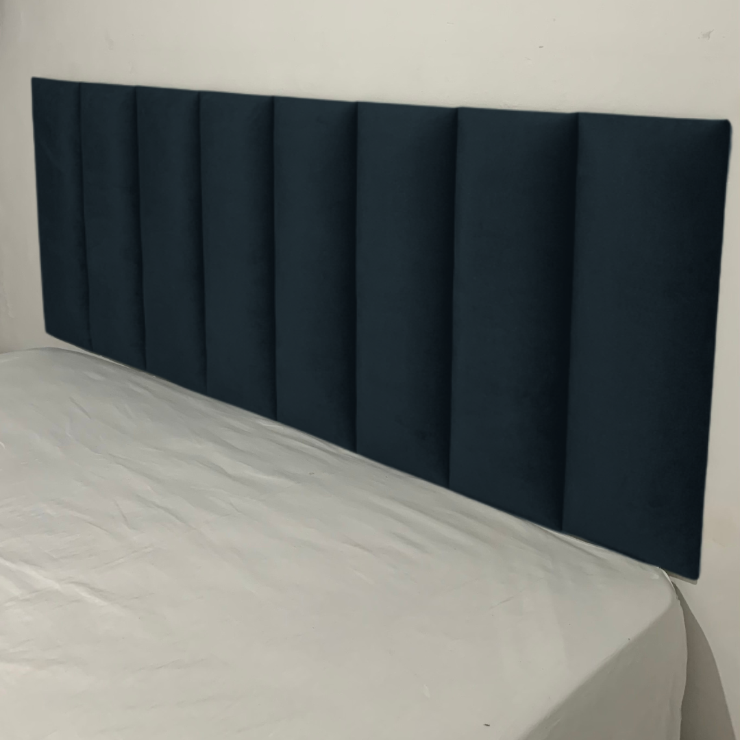Cabeceira modular - 160 x 60cm Tecido Suede (Aveludado):Chumbo | MadeiraMadeira