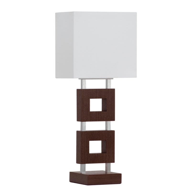 Abajur 45-23x54cm-1L-Soquete E27 Max 25W-Bivolt | MadeiraMadeira