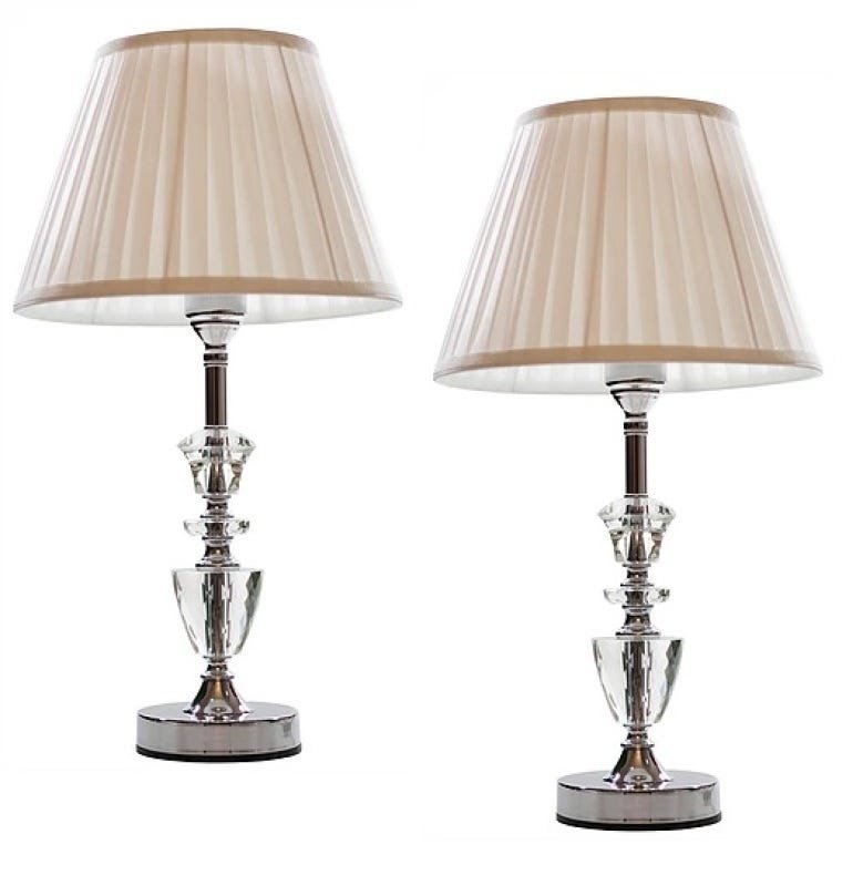 Kit de 2 Abajures com Acendimento de Toque 54cm Ideal Sala 886 ...