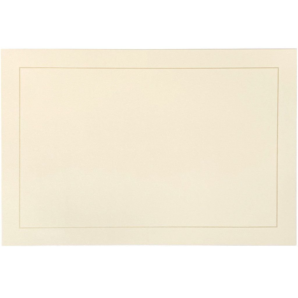 Jogo 2 Americano Classic Pu 45x30cm Palha | MadeiraMadeira