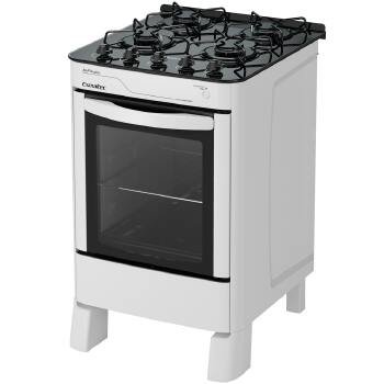 Fogao 4b Esmaltec Agata Glass Mesa Vidro - 0104002092 | MadeiraMadeira