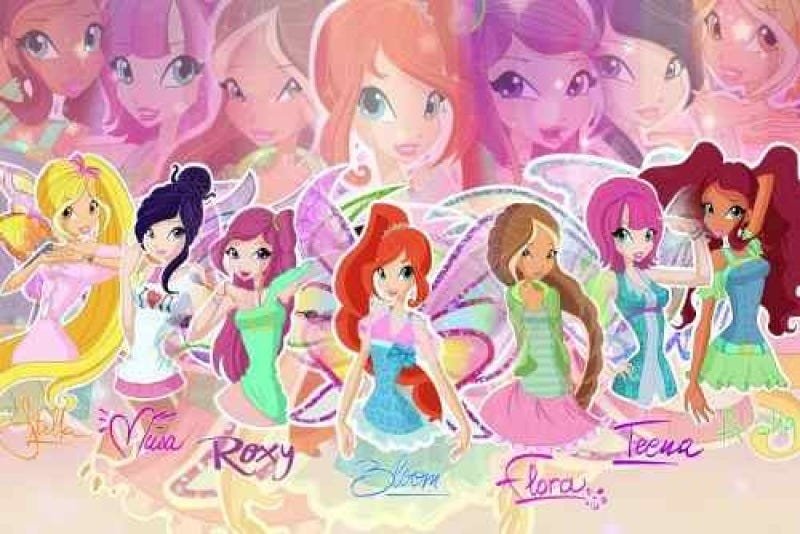 Painel Decorativo O Clube Das Winx #02 | MadeiraMadeira