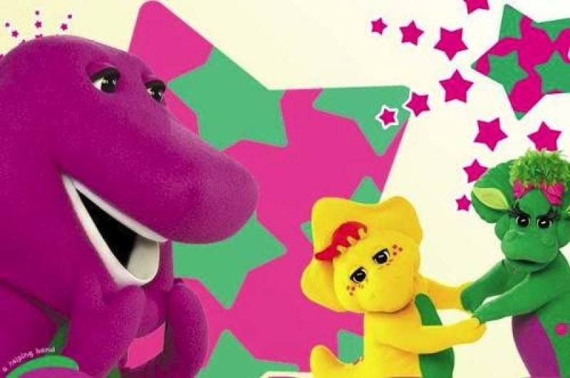 Painel Decorativo Festa Barney E Seus Amigos #03 - 200x150 | MadeiraMadeira