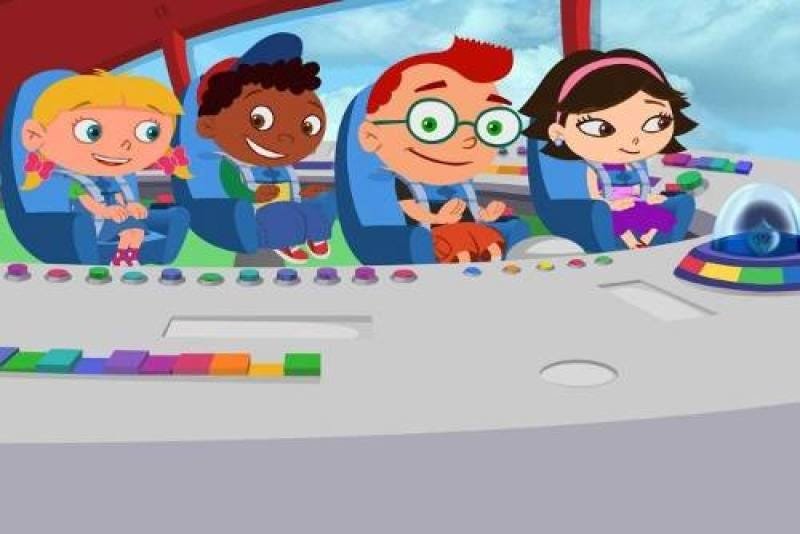 Painel Decorativo Festa Os Mini Einsteins #01 - 2,40x1,30m | MadeiraMadeira