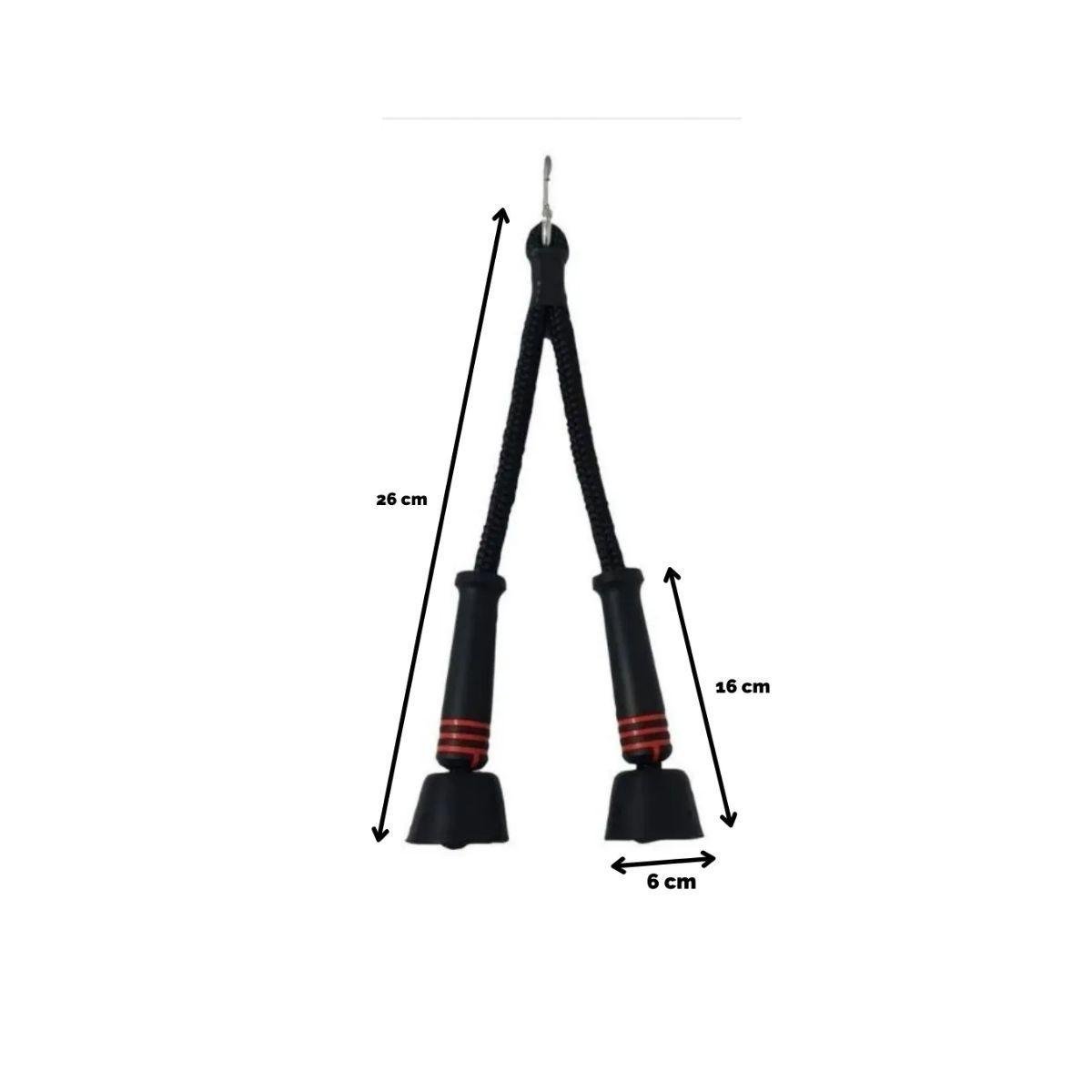 Puxador Corda para Triceps Musculação/exercícios/cross Over ...