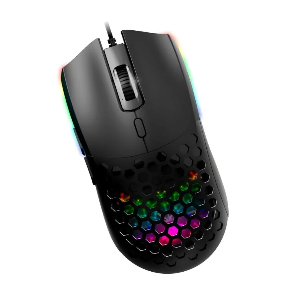 Mouse Gamer K-mex M136 Multiverso - 7200dpi - Rgb - 6 Botões - M136us00010cb0x | MadeiraMadeira