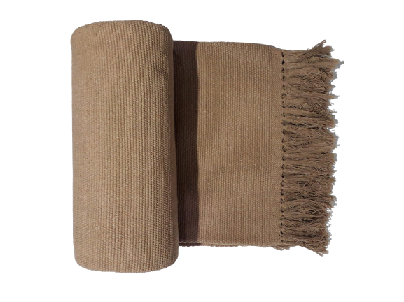 Tapete Para Sala 1,45X2,00 Linho 100% Algodão Marrom | MadeiraMadeira