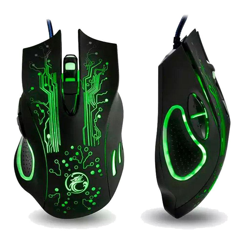 Mouse Gamer X9 Usb 2400 Dpi Óptico Alta Precisão 6 Botões | MadeiraMadeira