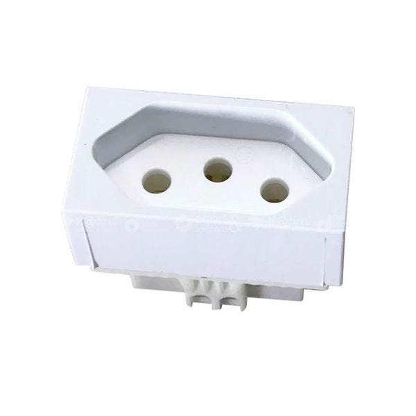 Tomada Simples 10a Slim Ilumi | MadeiraMadeira