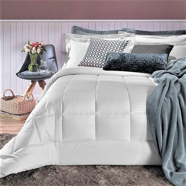 Edredom Queen Luxury Touch - Luma Confort - Hedrons | MadeiraMadeira