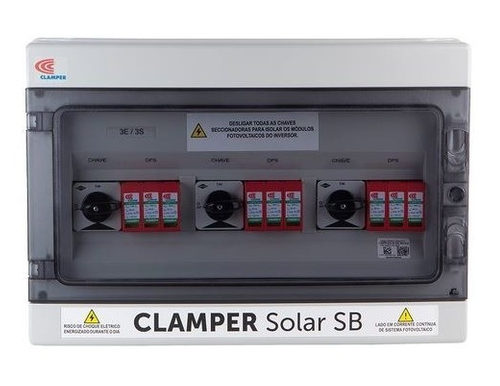 Kit String Box Solar Sb 1000 18Ka 3E/3S Clamper | MadeiraMadeira
