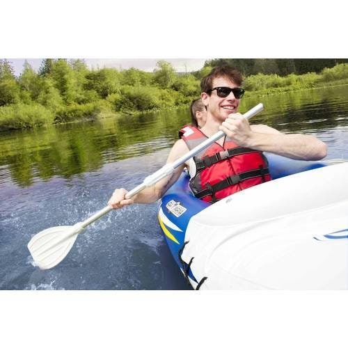 Canoa Inflável Savanna Com Remos E Inflador Para 2 Pessoas - Aqua ...