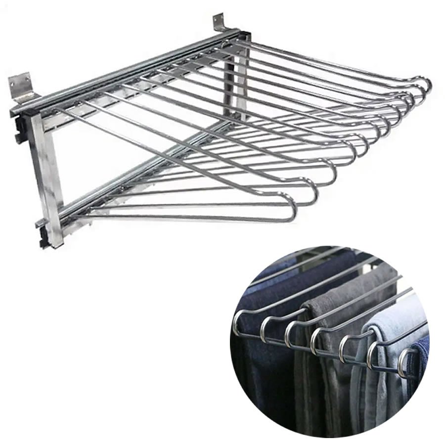 Calceiro Deslizante Metalon 20x30 Cromado Bredal | MadeiraMadeira