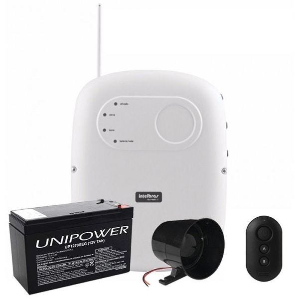 Kit Central Choque Cerca Elétrica Intelbras Elc 5002 com Controle ...