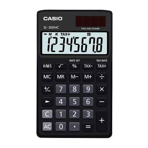 Calculadora Pessoal 8 Dígitos Solar Preto Ms-6NC | MadeiraMadeira