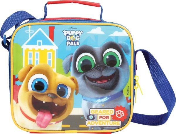 Lancheira Termica Com Garrafa Puppy Dog Pall Plus Com Alça | MadeiraMadeira