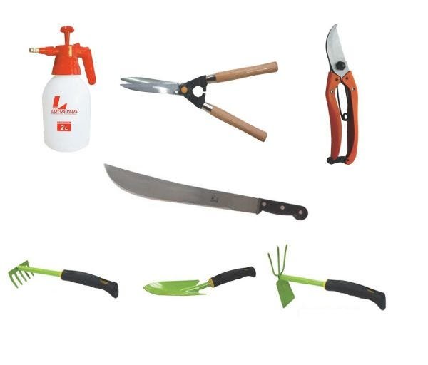 Kit Ferramentas Para Jardim Jardinagem Lotus | MadeiraMadeira