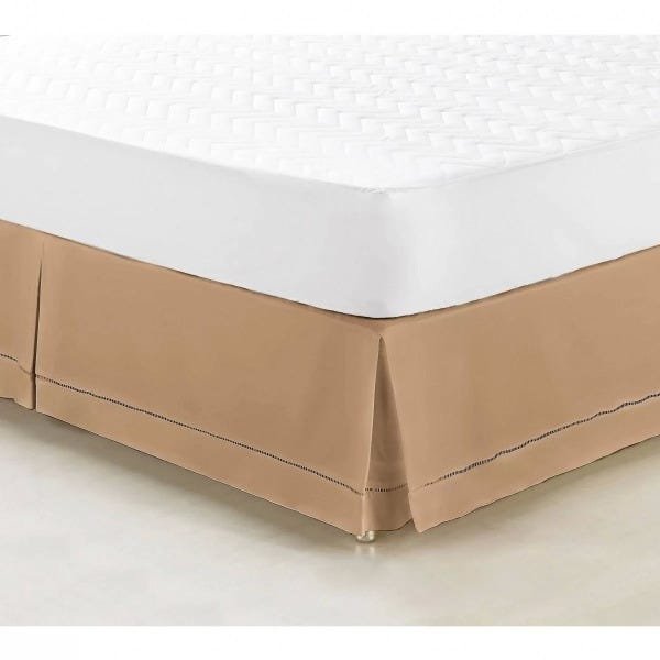 Saia Box para Cama Solteiro Supreme Tecido 100% Algodão 180 Fios ...