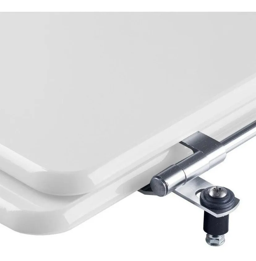 ASSENTO SANITÁRIO THEMA CINZA CLARO TAMPA P/VASO INCEPA MADEIRA ...