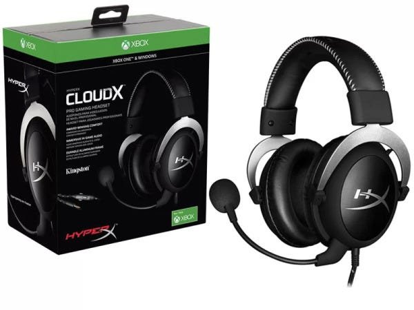 Headset Gamer Hyperx Hx-Hscx-Sr Cloud x Preto/Cinza | MadeiraMadeira
