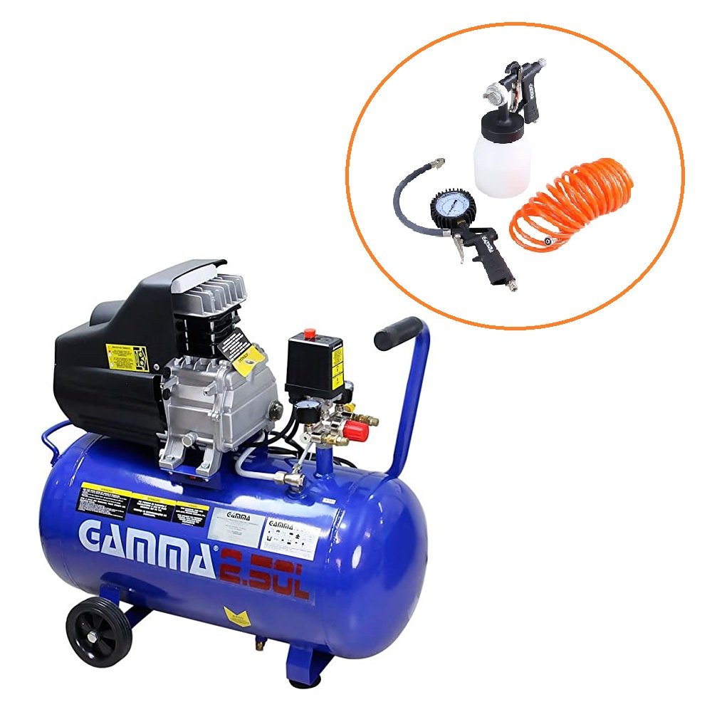 MOTOCOMPRESSOR 08,2/50L 116LBF COM KIT 110V/220V GAMMA G2802KBR ...