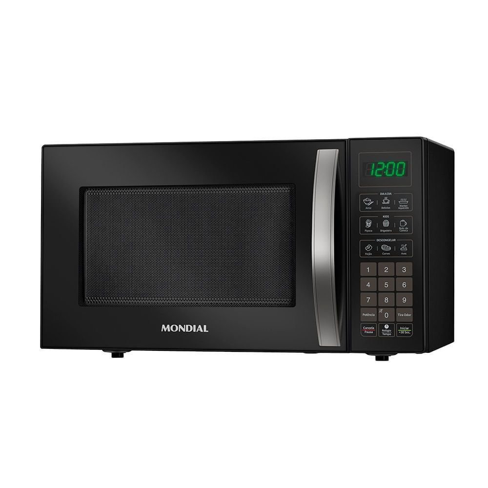 Micro-ondas, Mondial, Preto, 1400w, 110v - Mo-02-34-b | MadeiraMadeira