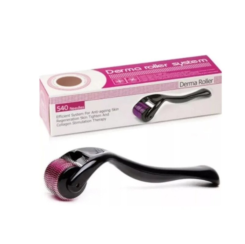 Dermaroller Derma Roller Micro agulhas para terapia na pele ...