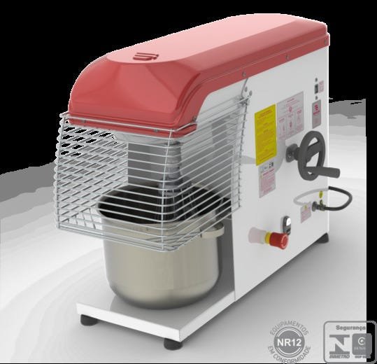 Batedeira planetária BP-12 com NR-12 bivolt Braesi | MadeiraMadeira