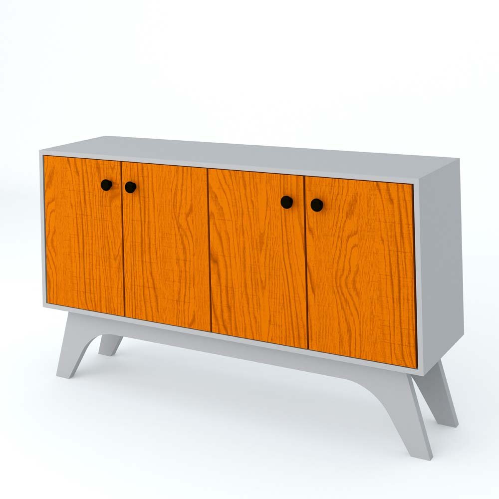 Balcão Lívia Off White/Ype - Banana Bit Bananabit | MadeiraMadeira