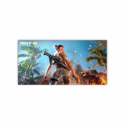 Mouse Pad Personalizado Free Fire - 70x35 cm - Free Fire 05 ...