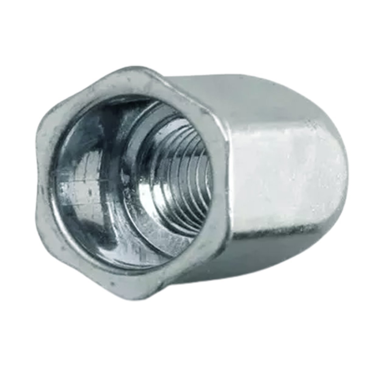 PORCA REBITE SEXTAVADO ABA FINA M6 x 14 MA-1,00 ZINCO -100UN ...