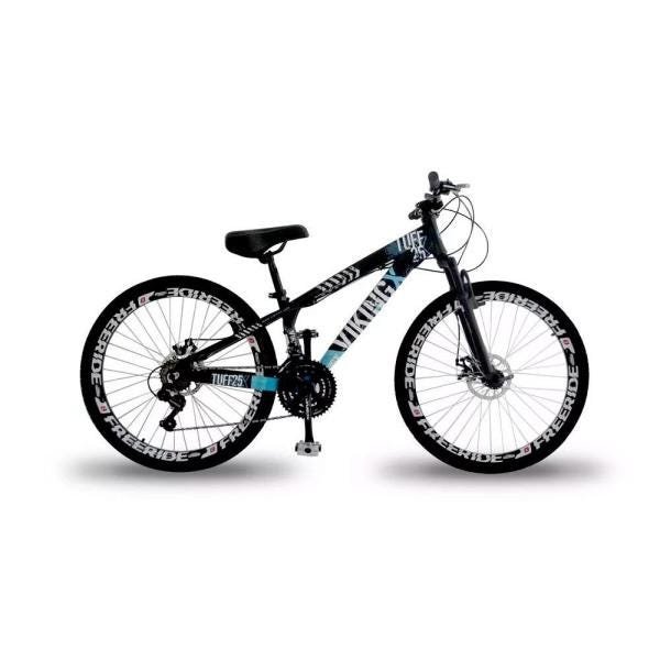 Bicicleta Vikingx Tuff 25 Freeride Aro 26 Freio À Disco 21 Marchas ...
