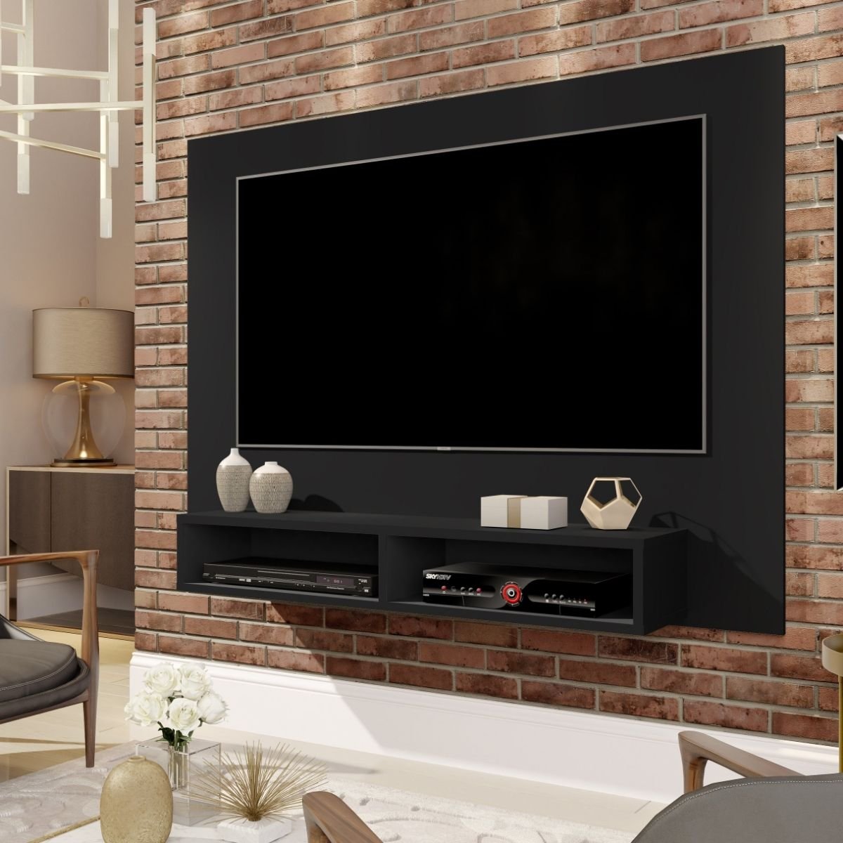 Painel para Televisão até 50 Polegadas - Mod.2004 | MadeiraMadeira