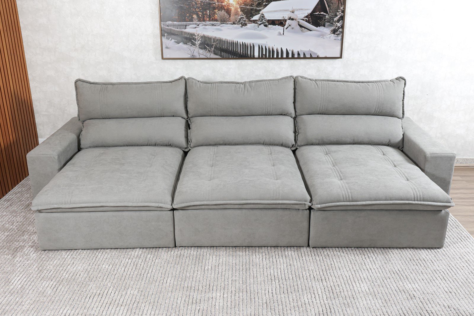 Sofa Ferrari Hanover 3,50m Tec Feupa 04 | MadeiraMadeira