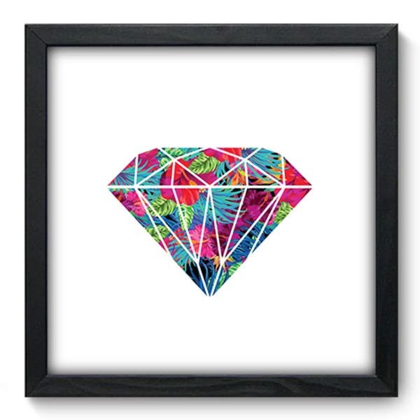 Quadro Decorativo - Diamante - 444qddp | MadeiraMadeira