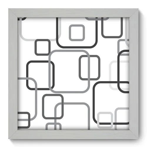 Quadro Decorativo - Quadrados - 009qdab | MadeiraMadeira