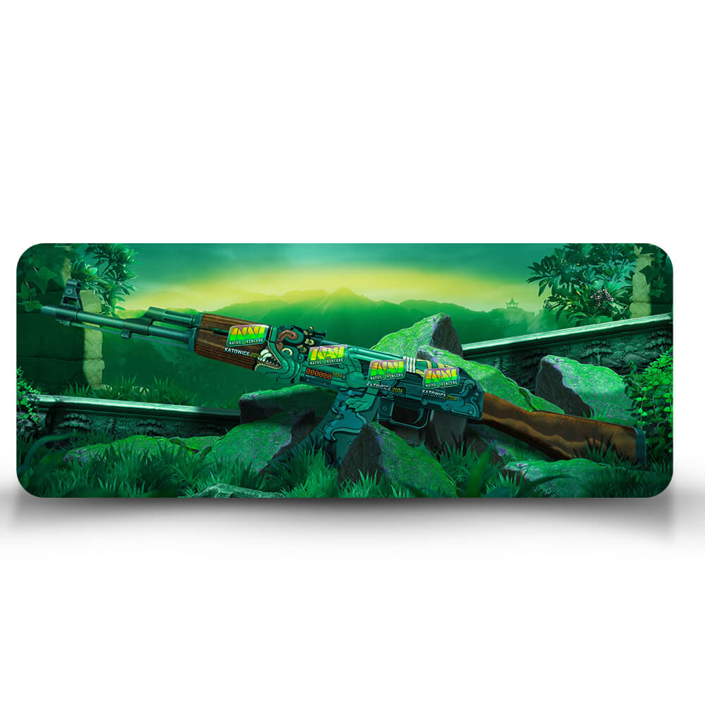 Mouse Pad Gamer CS Go AK 47 Green Império da Impressão | MadeiraMadeira