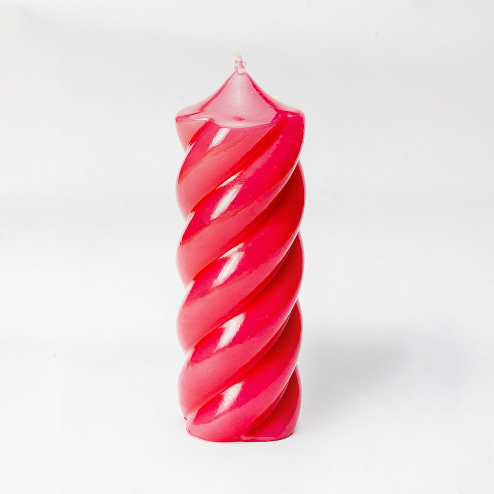 NER DECOR - PILLAR CANDLE Pink | MadeiraMadeira